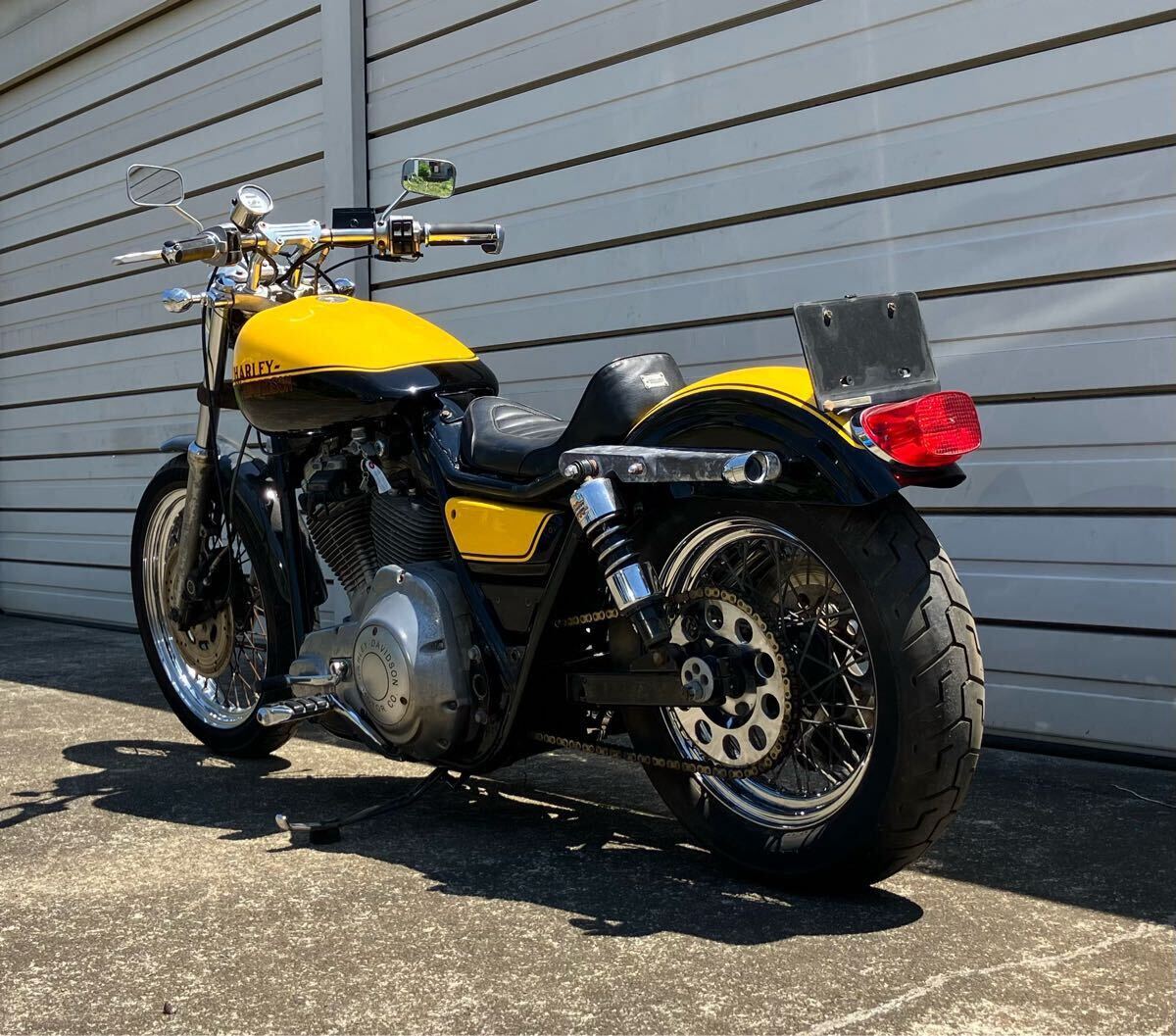 Yahoo!オークション - FXR スーパーグライド カスタム 1988年 ジャンク...