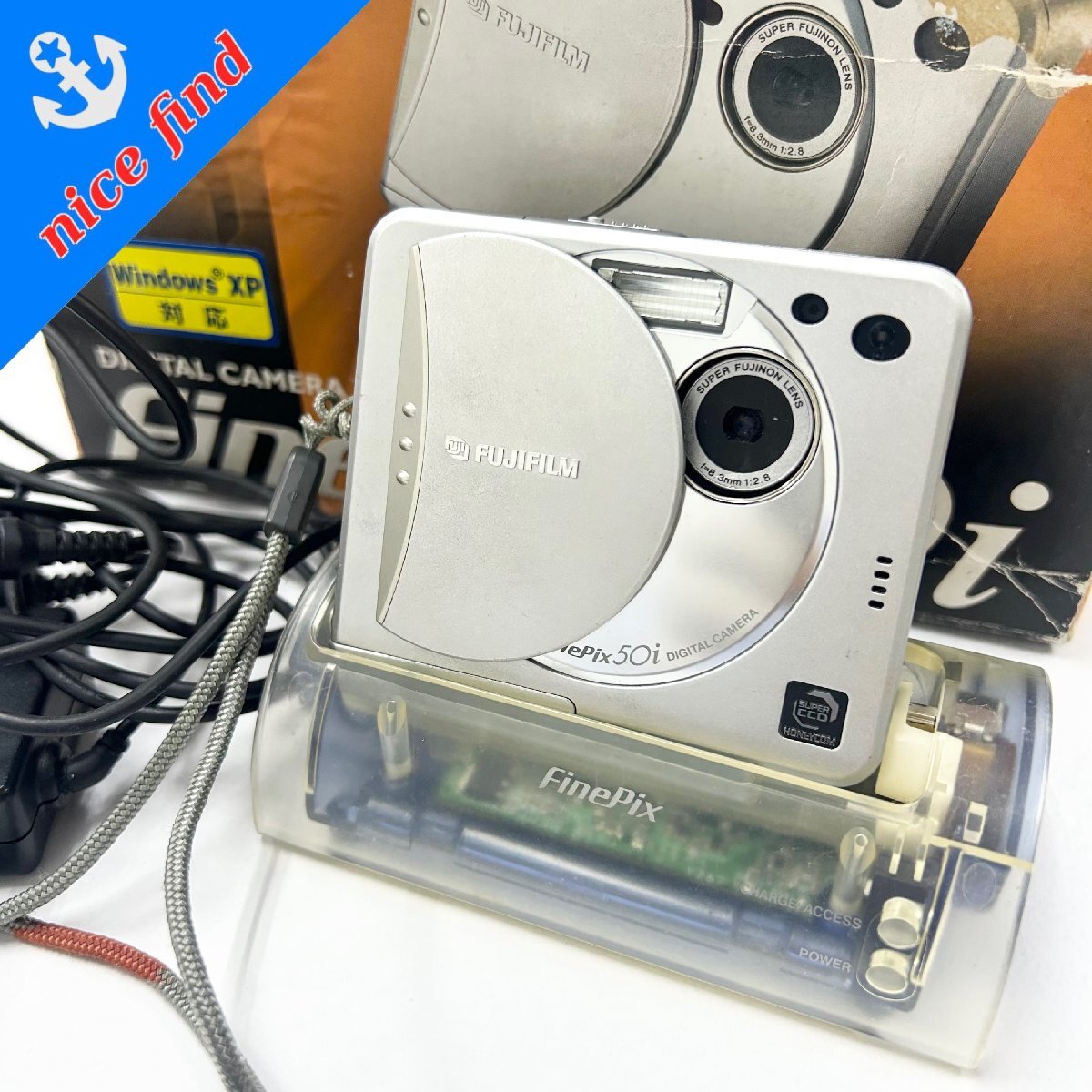 Yahoo!オークション - フジフィルム FUJIFILM FinePix 50i 本体 SUPER...