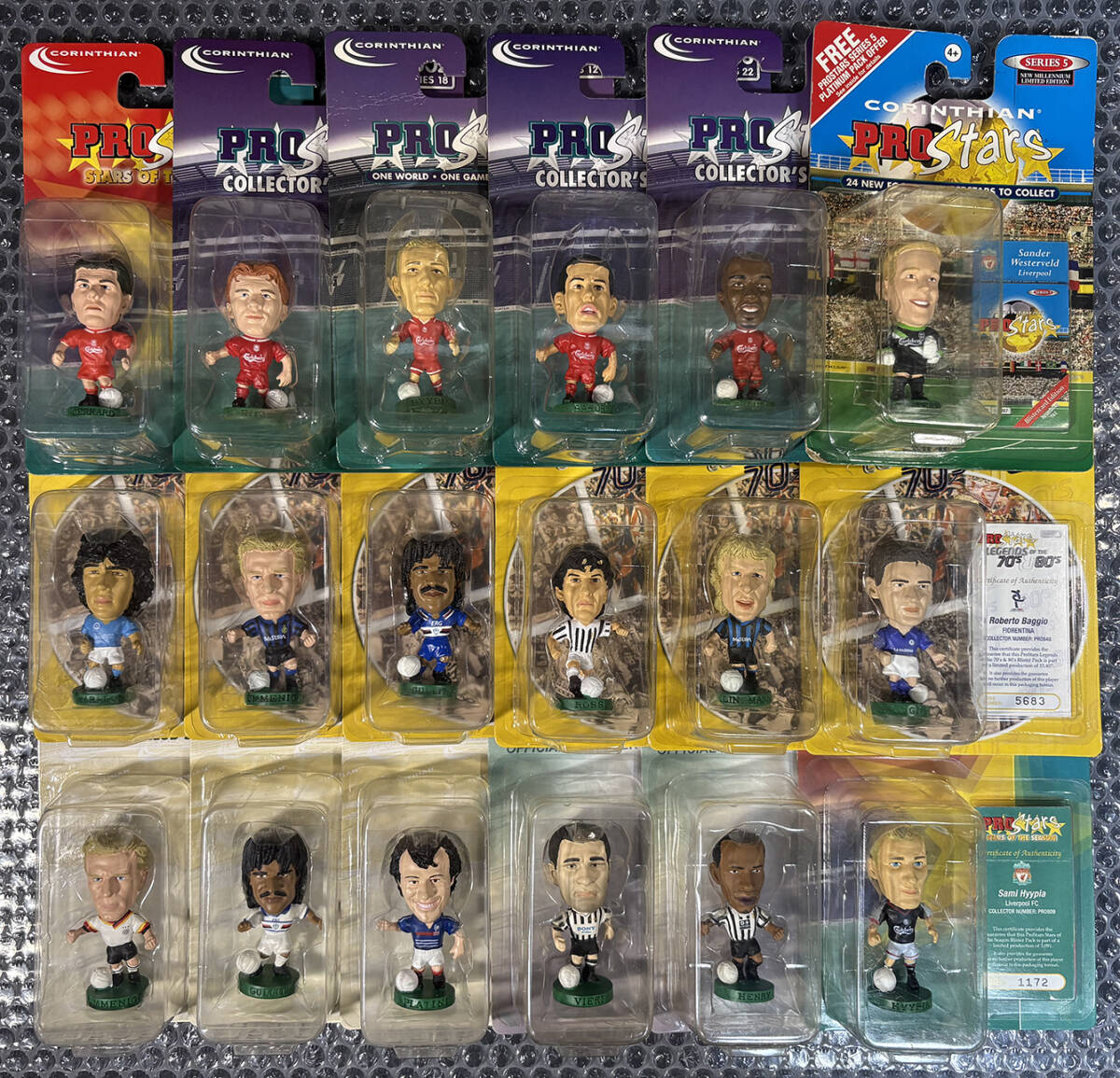 Yahoo!オークション - (Y55)ProStars Blister Liverpool ets 18 Figure...