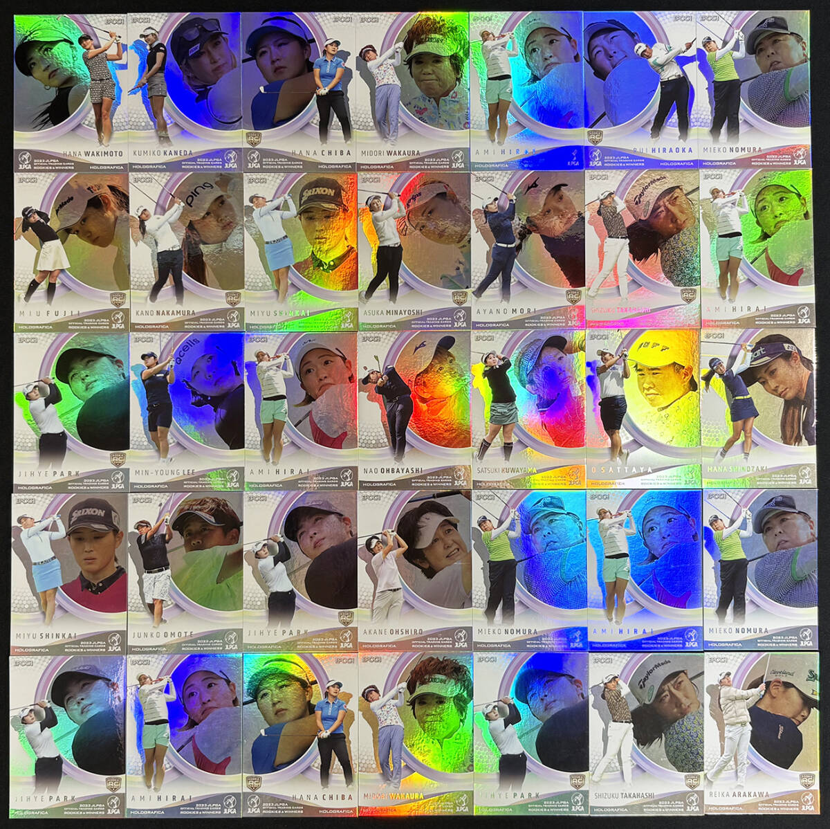 Yahoo!オークション - (Y73)EPOCH JLPGA ホログラフィカ 70枚セット
