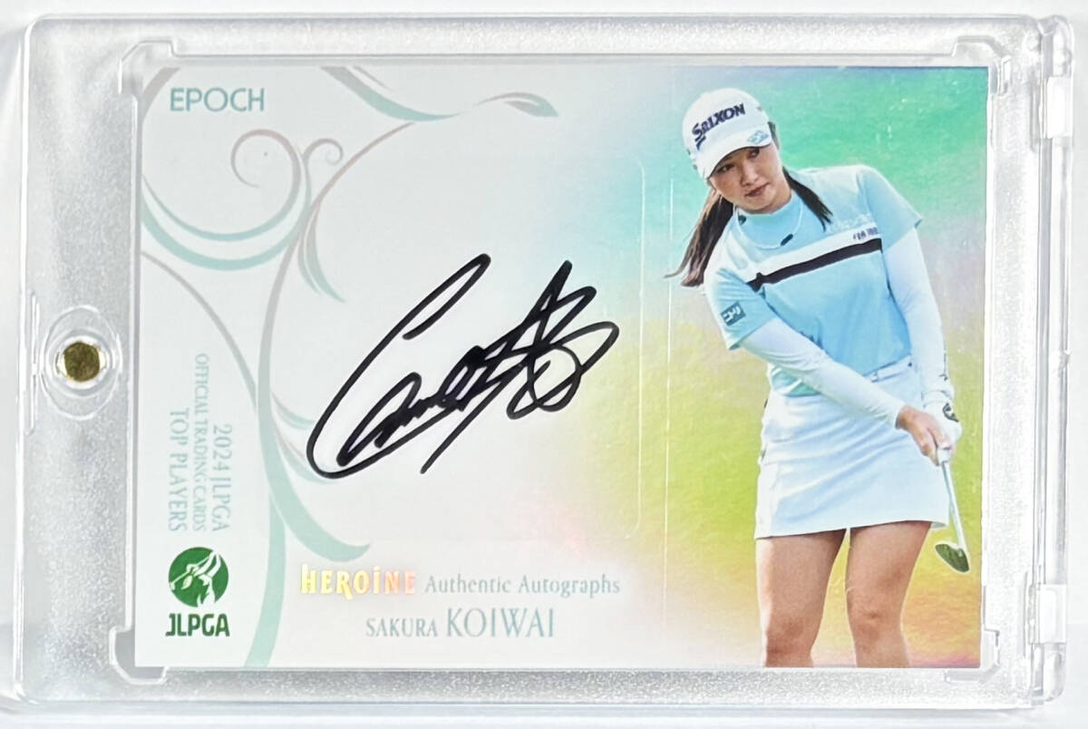 小祝さくら/10枚限定 2024 EPOCH JLPGA 女子プロゴルフ TOP PLAYERS HEROINE SP版 直筆サイン 02/10(その他)｜売買されたオークション情報 ...