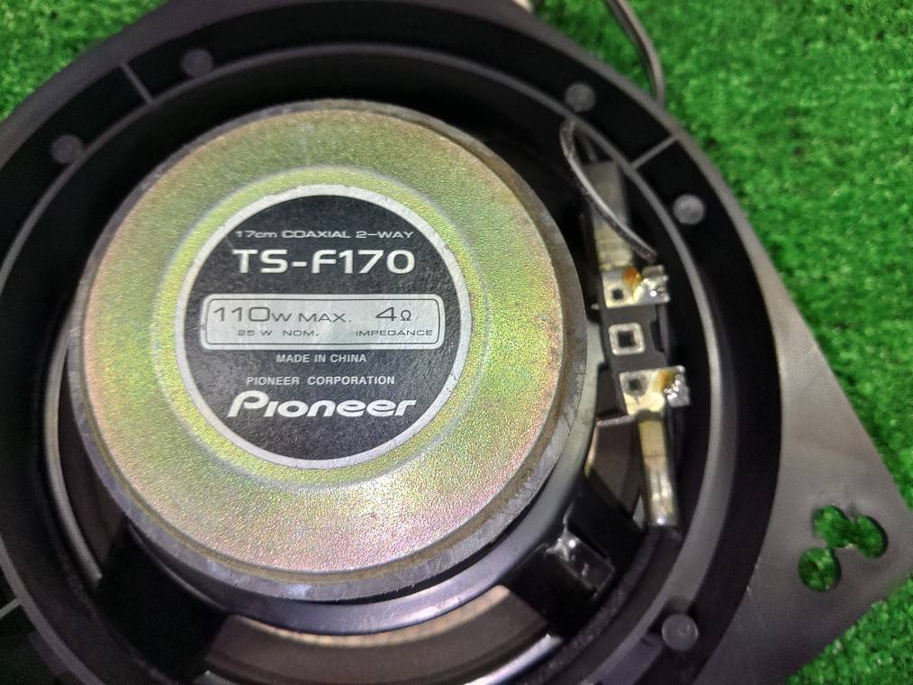 Yahoo!オークション - パイオニア TS-F170スピーカー左右セット 音出し...