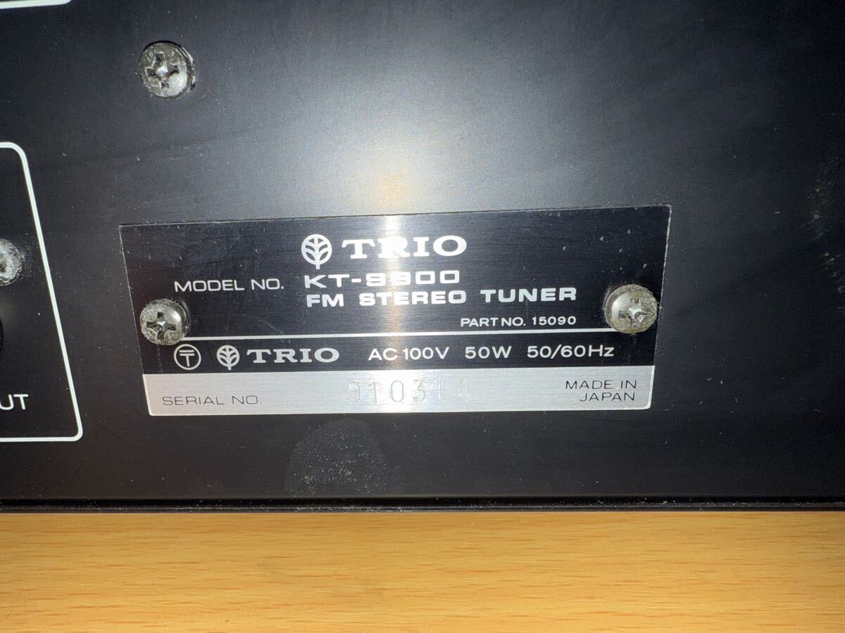 Yahoo!オークション - TRIO トリオ FMステレオチューナー KT-9900