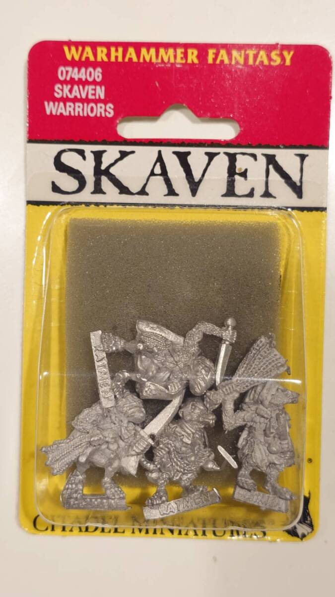 Yahoo!オークション - J14 メタルフィギュア WARHAMMER FANTASY SKAVEN...