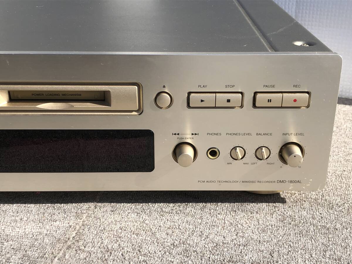 Yahoo!オークション - DENON デノン DMD-1800AL MDデッキ ジャンク...