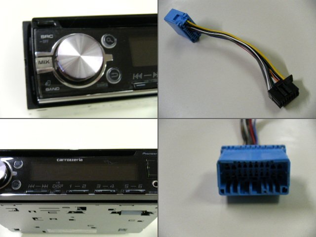 Yahoo!オークション - スズキ純正 OP carrozzeria 1DIN CDデッキ DEH-5...