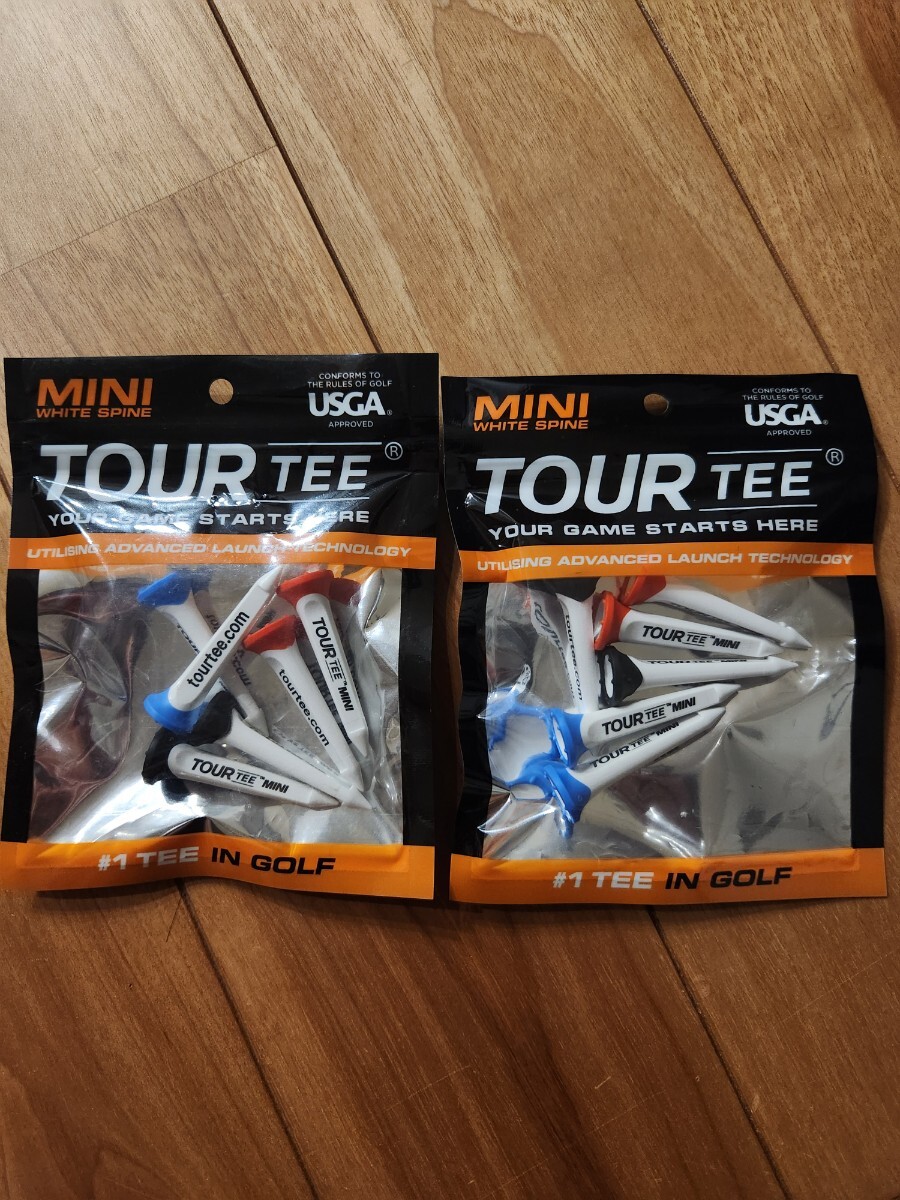 Yahoo!オークション - ツアーティー Tour Tee MINI セット ゴルフ ティ...