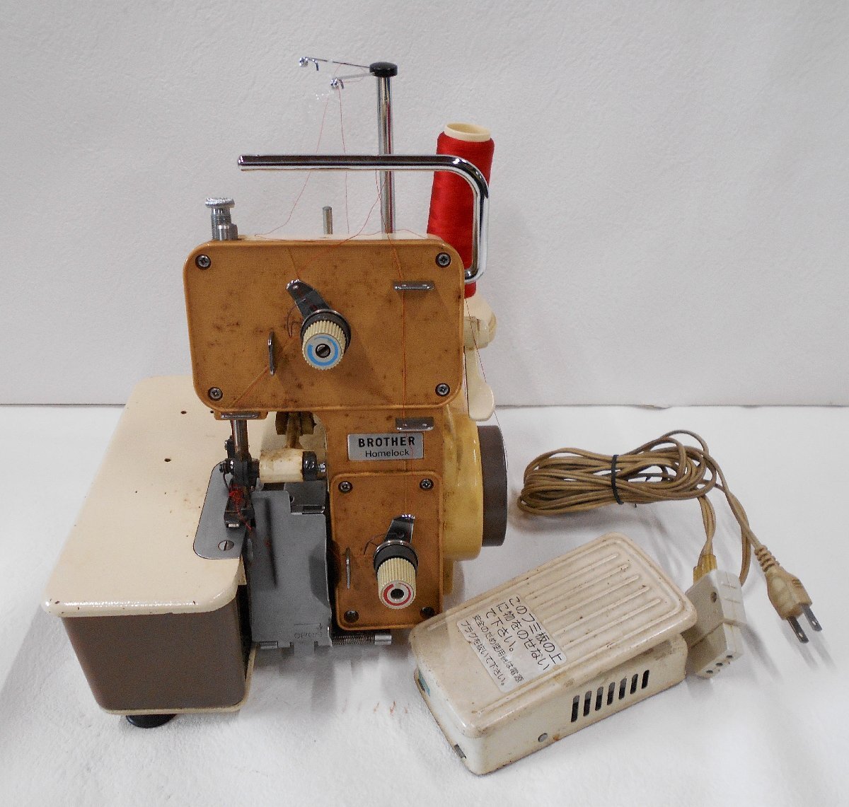 Yahoo!オークション - BROTHER ブラザー Homelock TE4-B504 ハンドクラ...