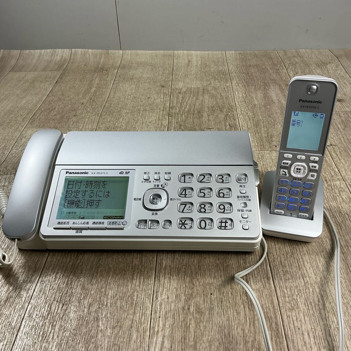 Yahoo!オークション - o53129 Panasonic KX-PD315-S KX-FKD556-S おた...