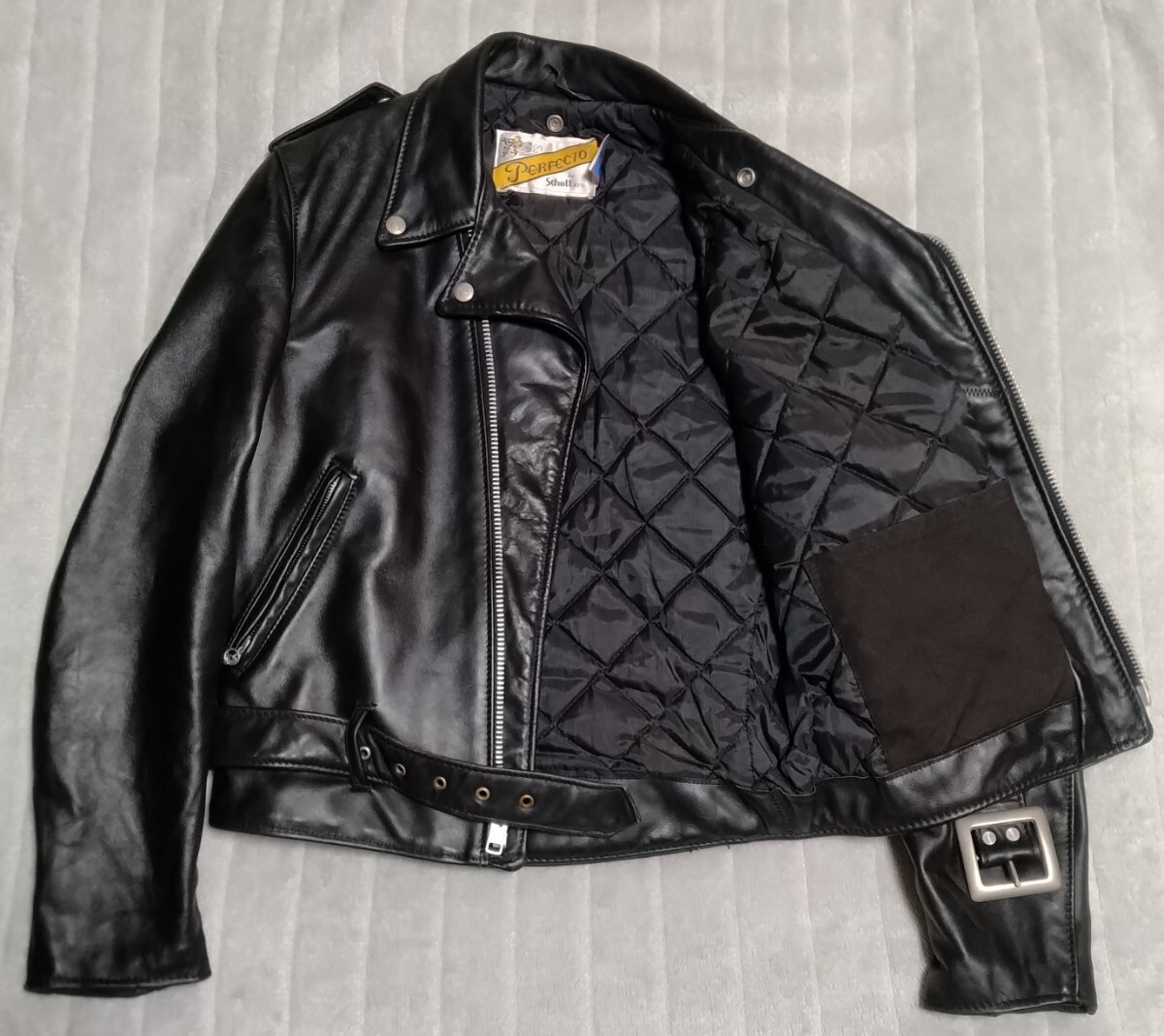 Yahoo!オークション - 【118】schott ダブルライダース（36）