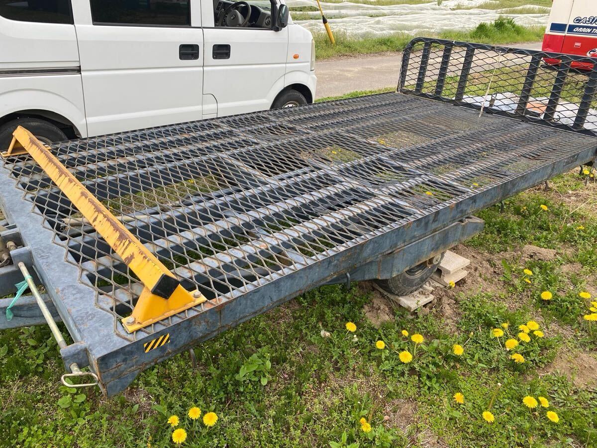 Yahoo!オークション - 冨士 コンバイントレーラー GC-354S 積載3.5t 油...