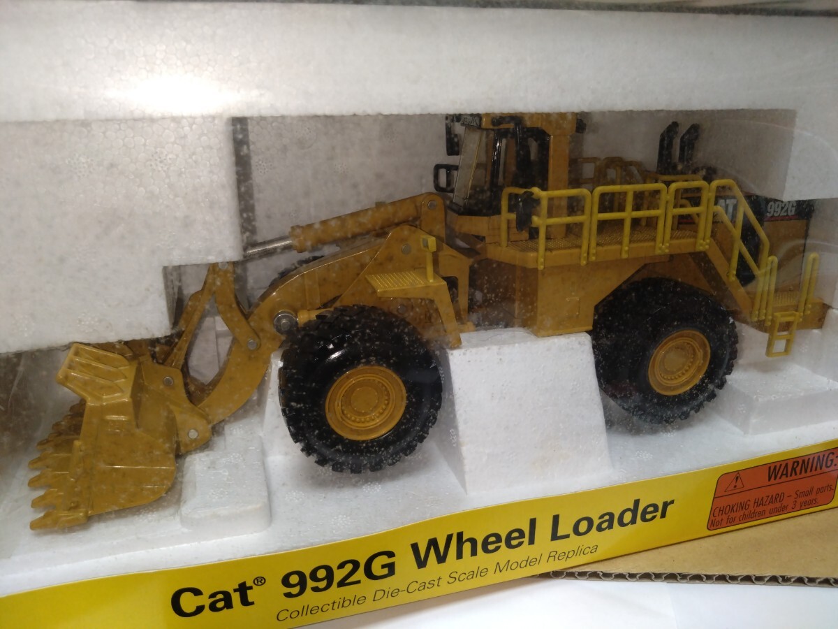 Yahoo!オークション - 【1/50】NORSCOT CAT 992G ホイールローダ ミニ...