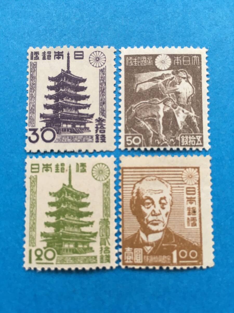 Yahoo!オークション - B963 第二次新昭和 2次新昭和 法隆寺五重塔 30...