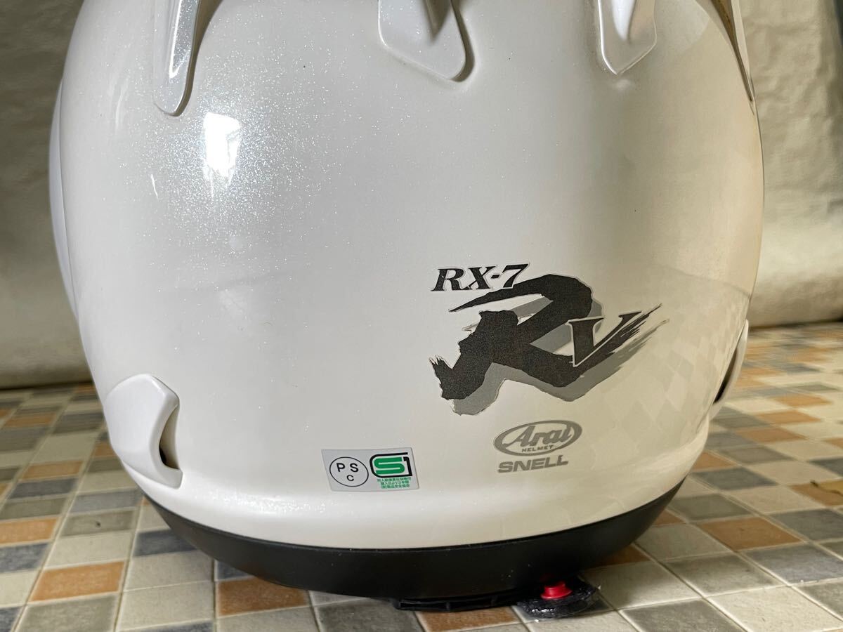 Yahoo!オークション - Arai RX-7 RR5 フルフェイス ヘルメット 57.58c...
