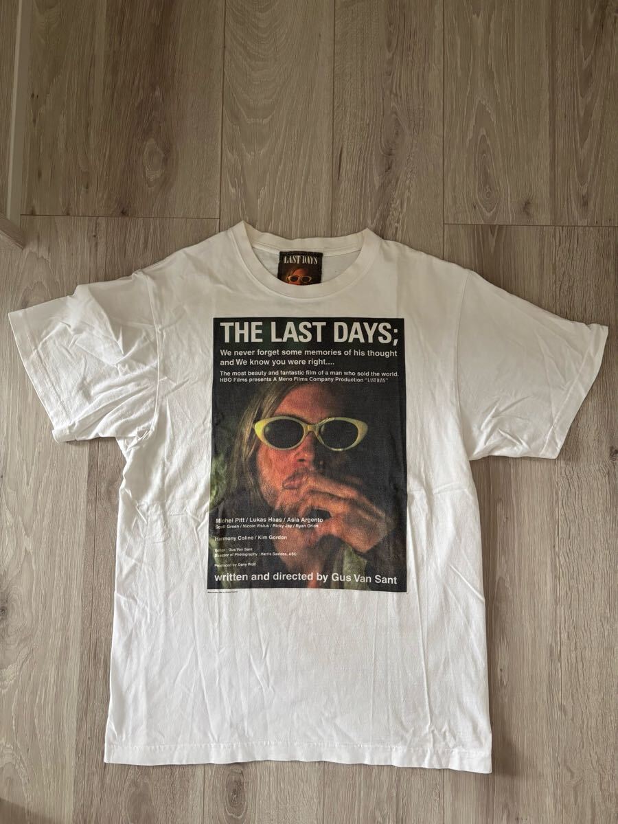 Yahoo!オークション - カートコバーン LAST DAYS GDC Tシャツ 白 Mサイ...