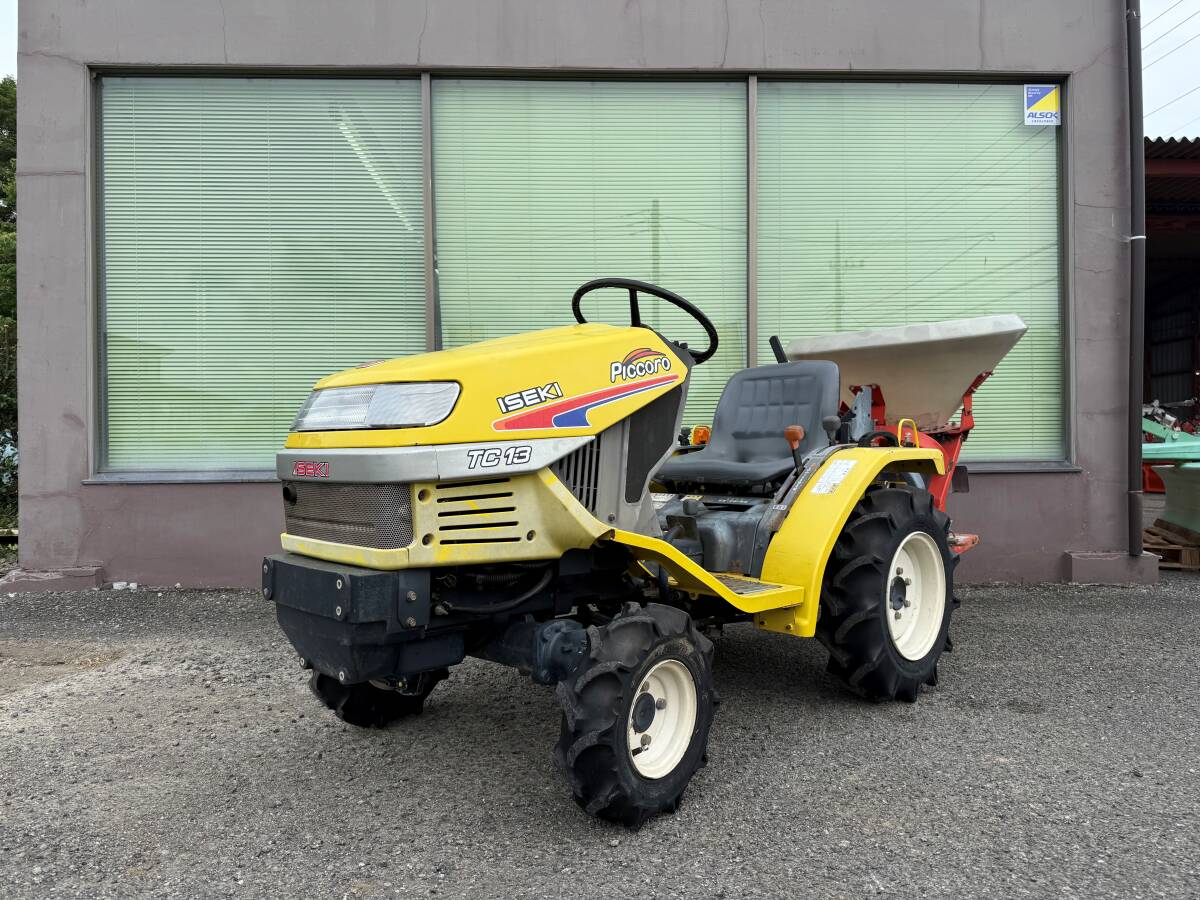 Yahoo!オークション - 栃木 イセキ トラクター TC13 13馬力 280時間 ブ...