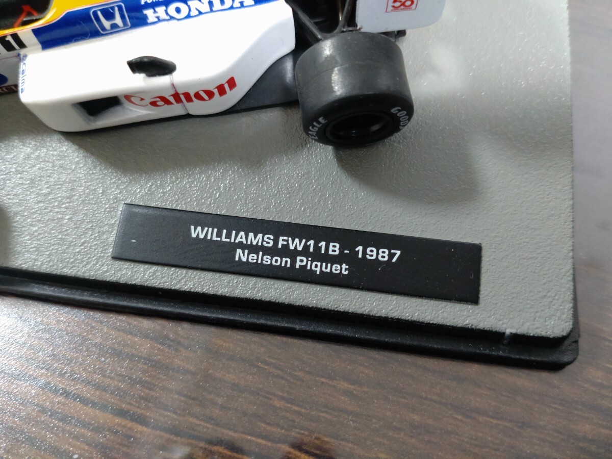 Yahoo!オークション - 1/43 ウィリアムズFW11B/ネルソン・ピケ ...
