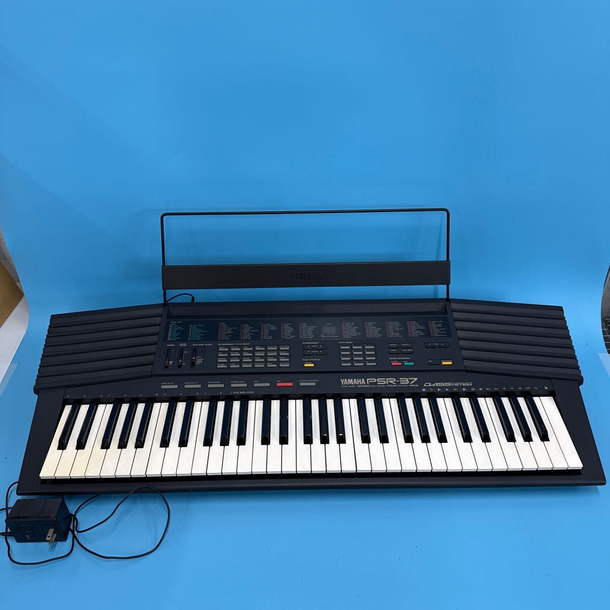 Yahoo!オークション - 【B716-5】 YAMAHA 「PSR-37」 DASSYSTEM 電子キ...