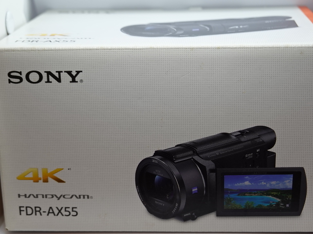 Yahoo!オークション - SONY FDR-AX55 録画 再生可 難あり ジャンク扱い