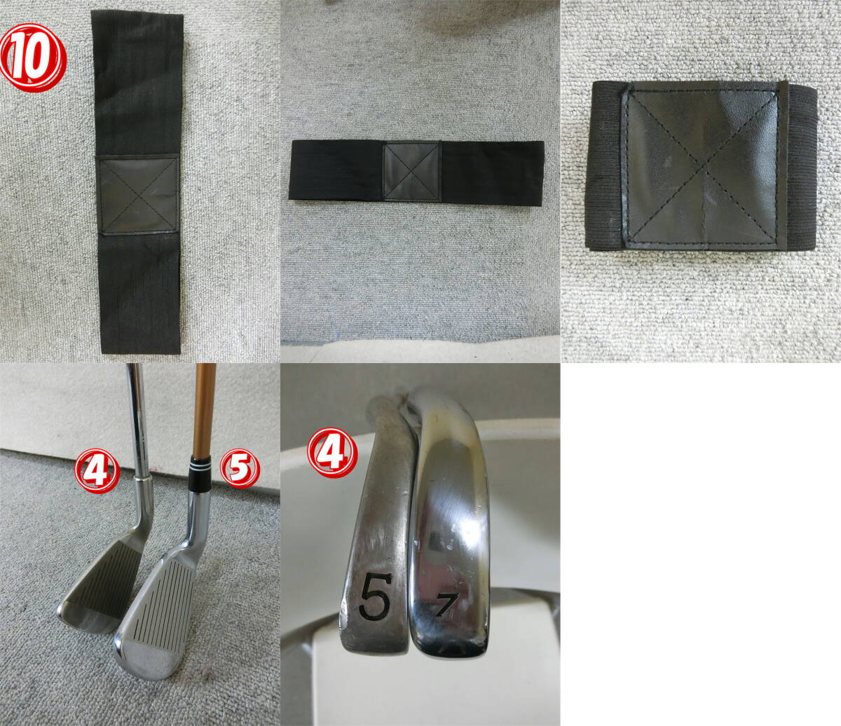 Yahoo!オークション - F785 ゴルフ練習器具10点セット