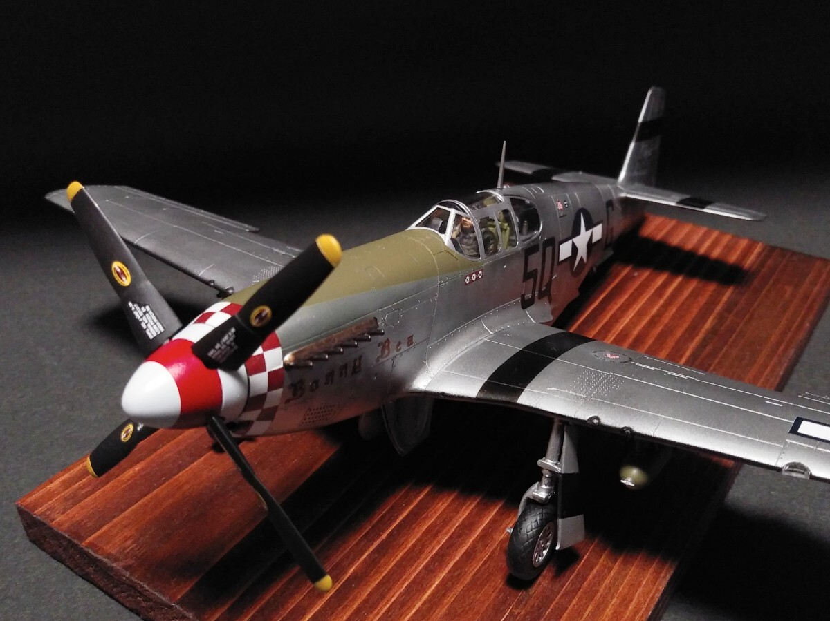 Yahoo!オークション - タミヤ 1/48 P51-B マスタング 塗装完成品