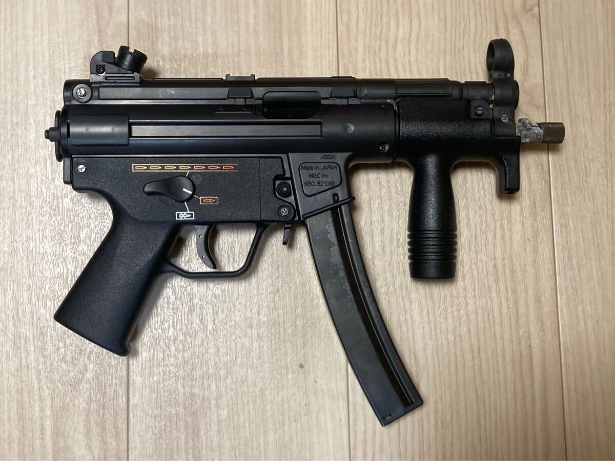 Yahoo!オークション - MGC (KSC) 電動ガスガン H&K MP5KA4 後期型[ジ...