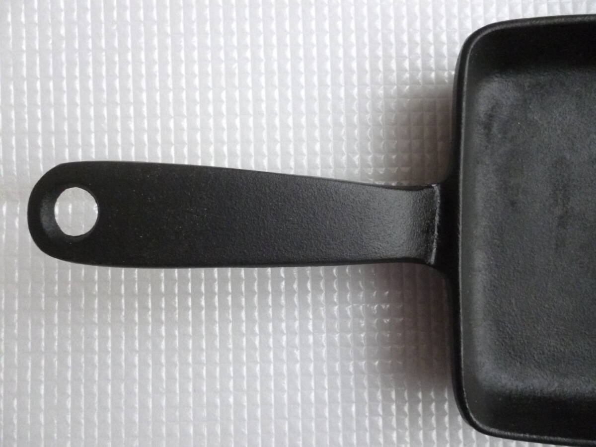 Yahoo!オークション - 【美品】南部鉄器 及源鋳造 OIGEN 角玉子焼き F-...