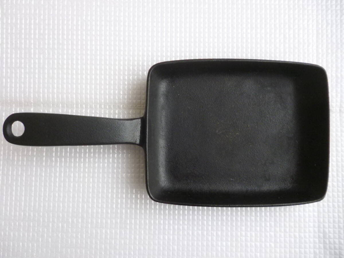 Yahoo!オークション - 【美品】南部鉄器 及源鋳造 OIGEN 角玉子焼き F-...