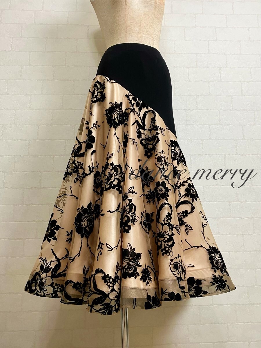 Yahoo!オークション - 送料無料 新品 豪華 スカート 社交ダンス 4853 ...