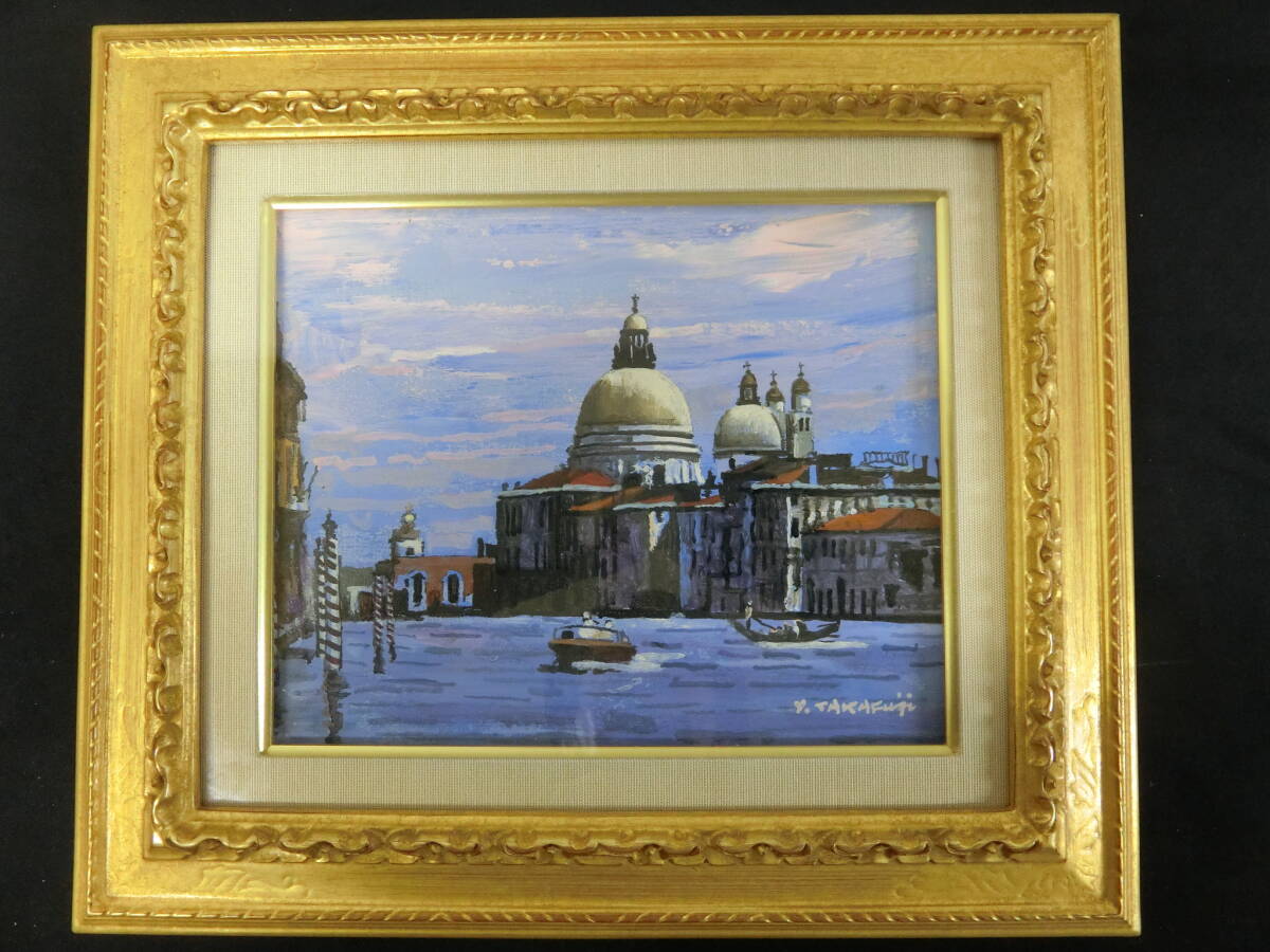 得々 高藤義雄 / /油彩 ”ヴェニス“/サン マルコ寺院 /額 w41，5cm×h36，3cm /8//////// /(自然、風景画)｜売買されたオークション情報、yahooの商品情報を ...