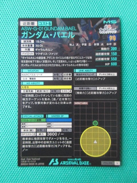 Yahoo!オークション - 『アーセナルベース』 UT06-032 U ガンダム・バ...