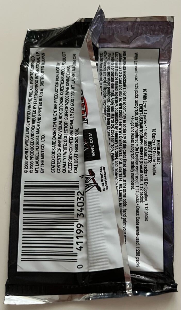 Yahoo!オークション - FLEER W DIVINE DIVAS 2003年 海外女子プロレス...