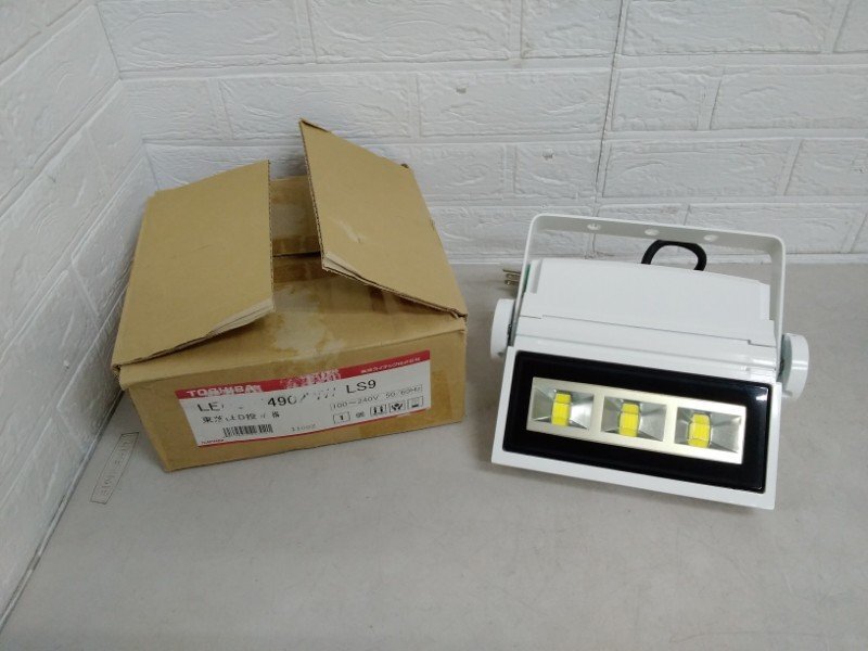 Yahoo!オークション - 東芝ライテック LED 投光器 LEDS-04902WW-LS9 ラ...