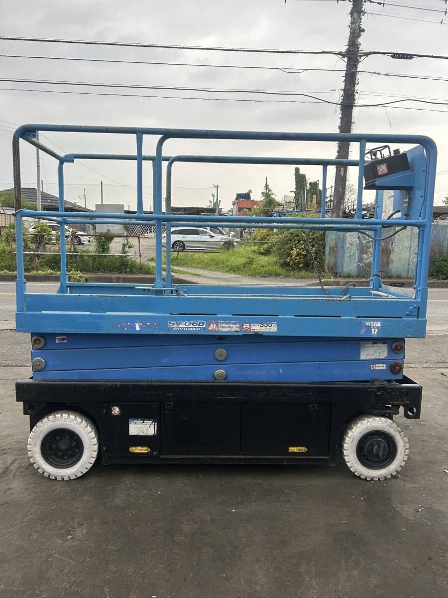 Yahoo!オークション - 高所作業車 アイチコーポレーション SV06B 作動...