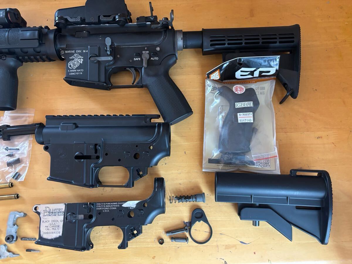 Yahoo!オークション - WA M4A1 GBB ジャンク品 パーツ多数