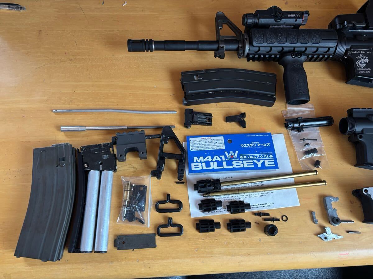 Yahoo!オークション - WA M4A1 GBB ジャンク品 パーツ多数