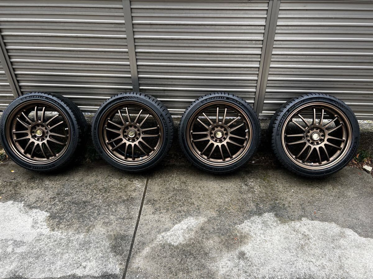 Yahoo!オークション - RAYS RE30 ブロンズ 18インチ7.5J 114.3 レイ...