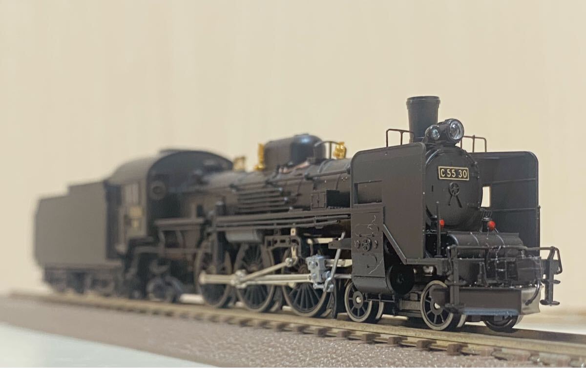 Yahoo!オークション - 【真鍮パーツ使用】C55 30号機 北海道型 旭川 to...