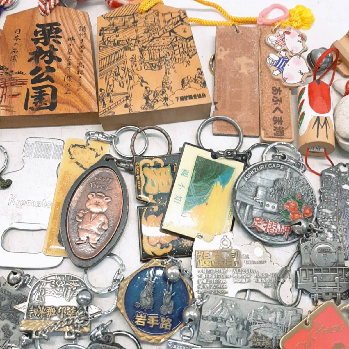 Yahoo!オークション - f220 キーホルダー 通行手形 まとめ売り レトロ ...