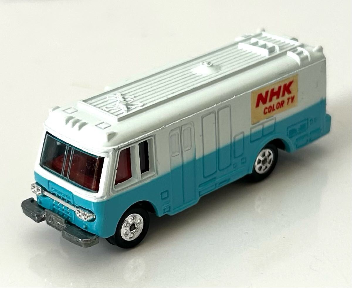 Yahoo!オークション - トミカ 75 NHK TV中継車 TVバス 1975年日本製 送...