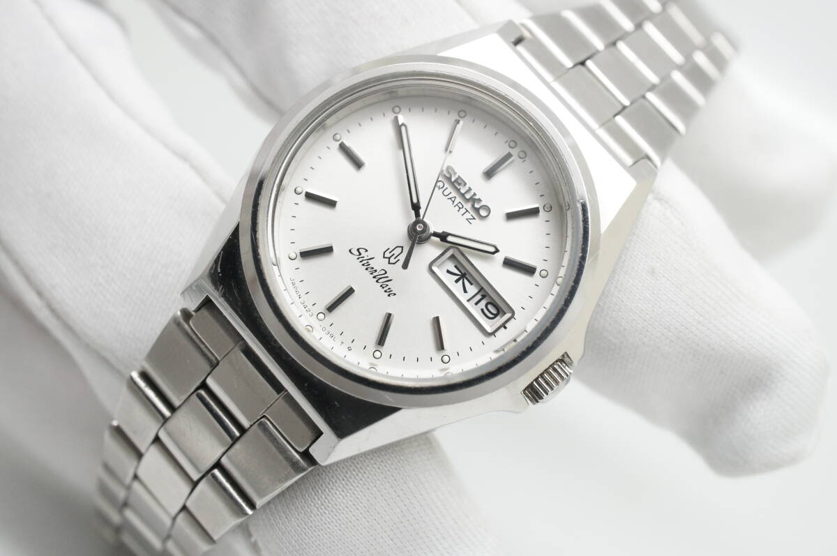 Yahoo!オークション - Z96 作動良好 ビンテージ SEIKO セイコー Silver...