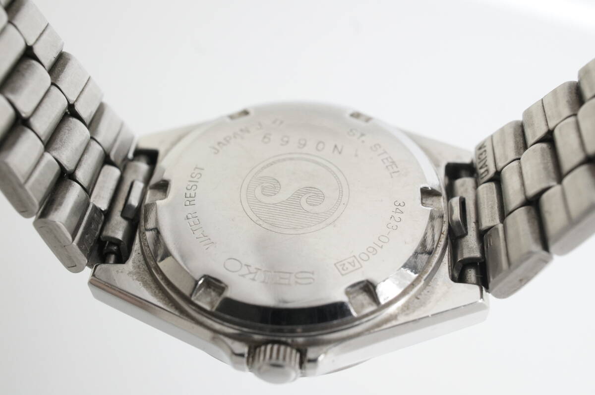 Yahoo!オークション - Z96 作動良好 ビンテージ SEIKO セイコー Silver...