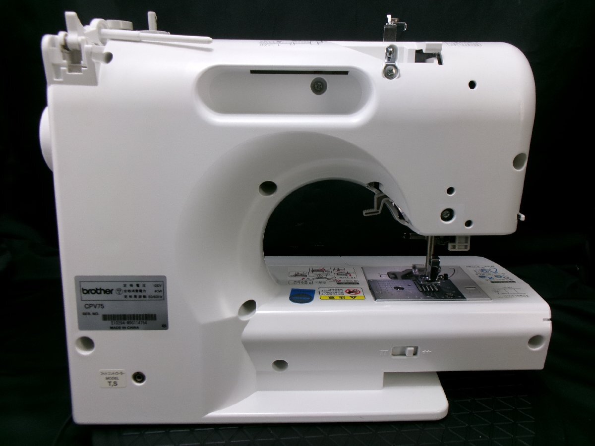 Yahoo!オークション - ブラザーコンピュータミシン S51-PW CPV7501 美...