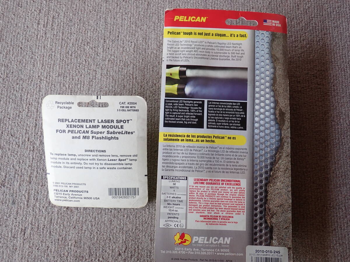 Yahoo!オークション - PELICAN／ペリカン／セイバーライト2010／ダ...