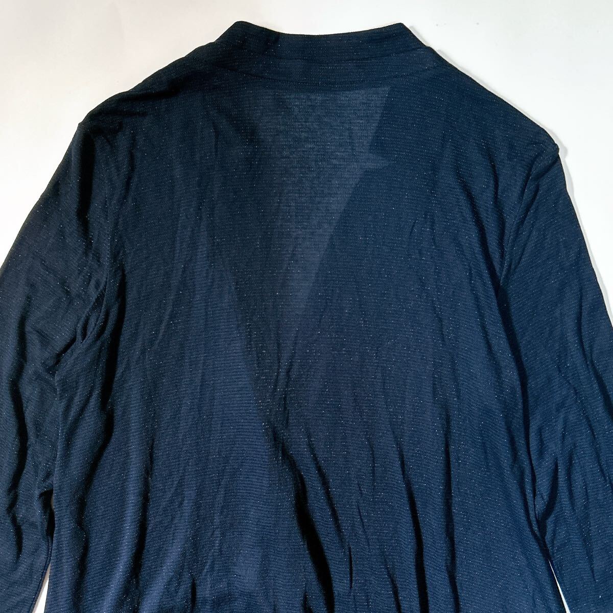 Yahoo!オークション - PINORE ピノーレ ロングニットカーディガン 40 L...