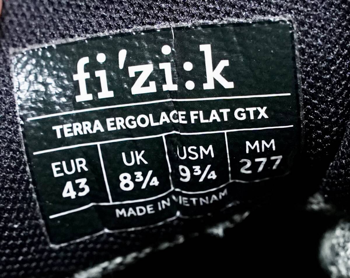Yahoo!オークション - fizi k フィジーク Ergo lace flat gtx Eu43/27....