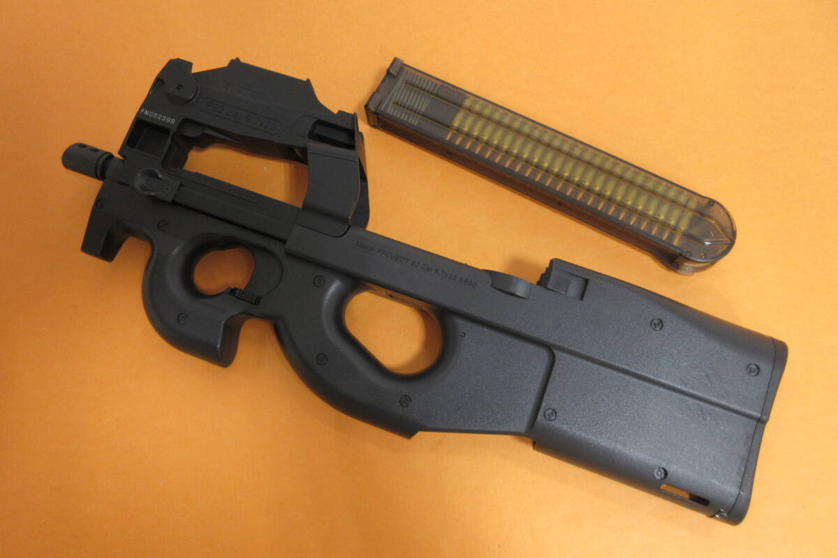 Yahoo!オークション - 122) 中古 東京マルイ P90 スタンダード電動ガン...