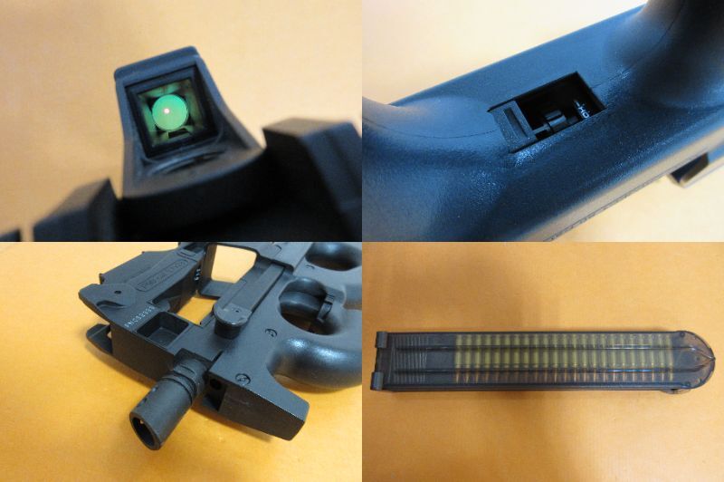 Yahoo!オークション - 122) 中古 東京マルイ P90 スタンダード電動ガン...