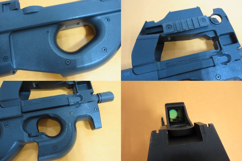 Yahoo!オークション - 122) 中古 東京マルイ P90 スタンダード電動ガン...