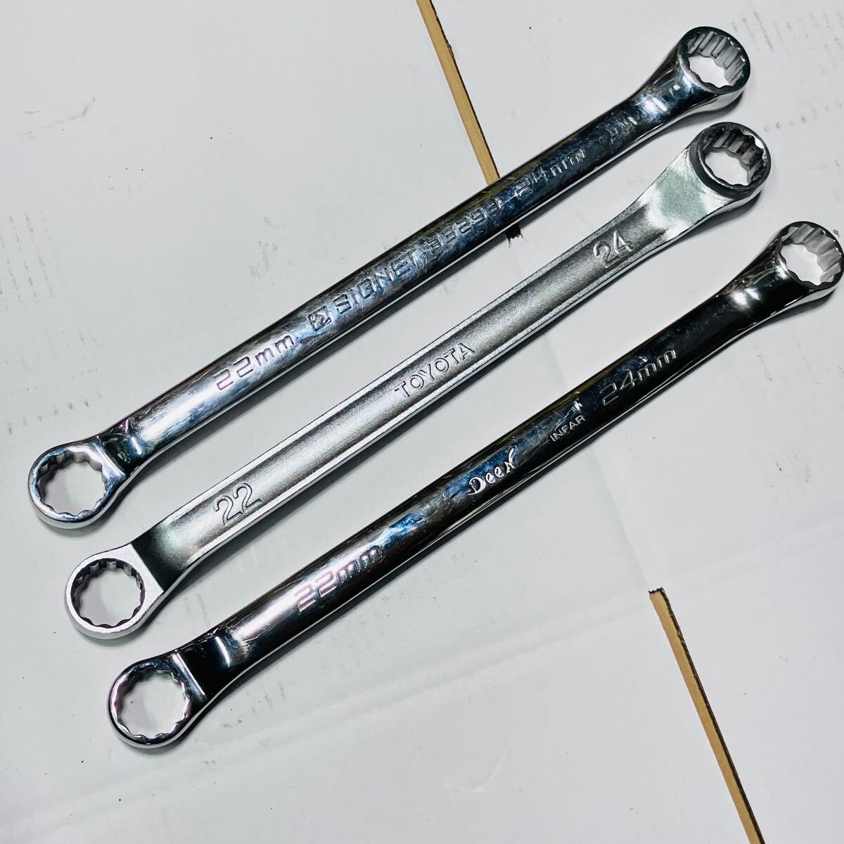 Yahoo!オークション - 【22-24mm】中古品 送料無料 TOYOTA(KTC) DEEN S...